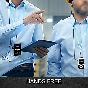 Retekess T130, Tour Guide System Wireless, Church Translation System, Assisted Listening Devices for Church, School, Factory, Court, Museum(2 Transmitter 20 Receivers)