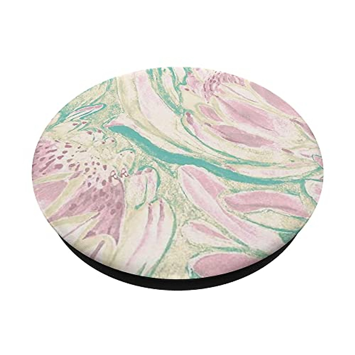 Pink Illustration Abstract Pattern Phone Popper PopSockets Swappable PopGrip