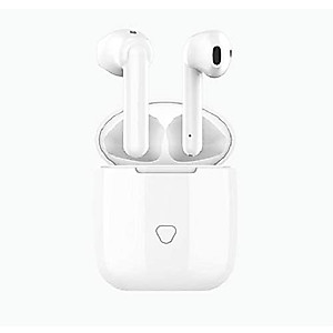 SoundPEATS Dual Dynamic Drivers Wireless Earbuds, Bluetooth 5.0 Headphones with Dual Crossovers, APTX Audio CVC Noise Cancellation Built in Mic, in-Ear Earphones with Charging Case, 27 Hours Playtime