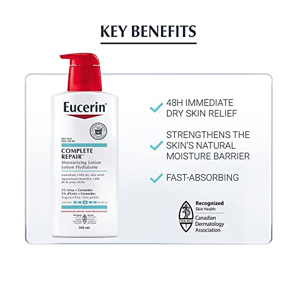 Eucerin Complete Repair Lotion 500 mL