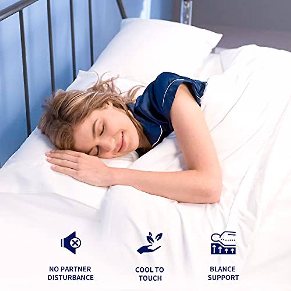 subrtex 5 Inch Cal King Gel Memory Foam Mattress with Removable Soft Cover, Body Support Pressure Relieving Mattress, CertiPUR-US Certified, Bed in A Box(5 Inch, California King)