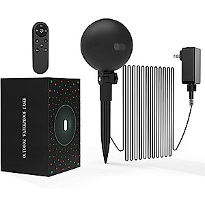 Christmas Lights Projector Laser Light Xmas Spotlight Projectors Waterproof Outdoor Landscape Spotlights for Holiday Halloween Yard Decorations