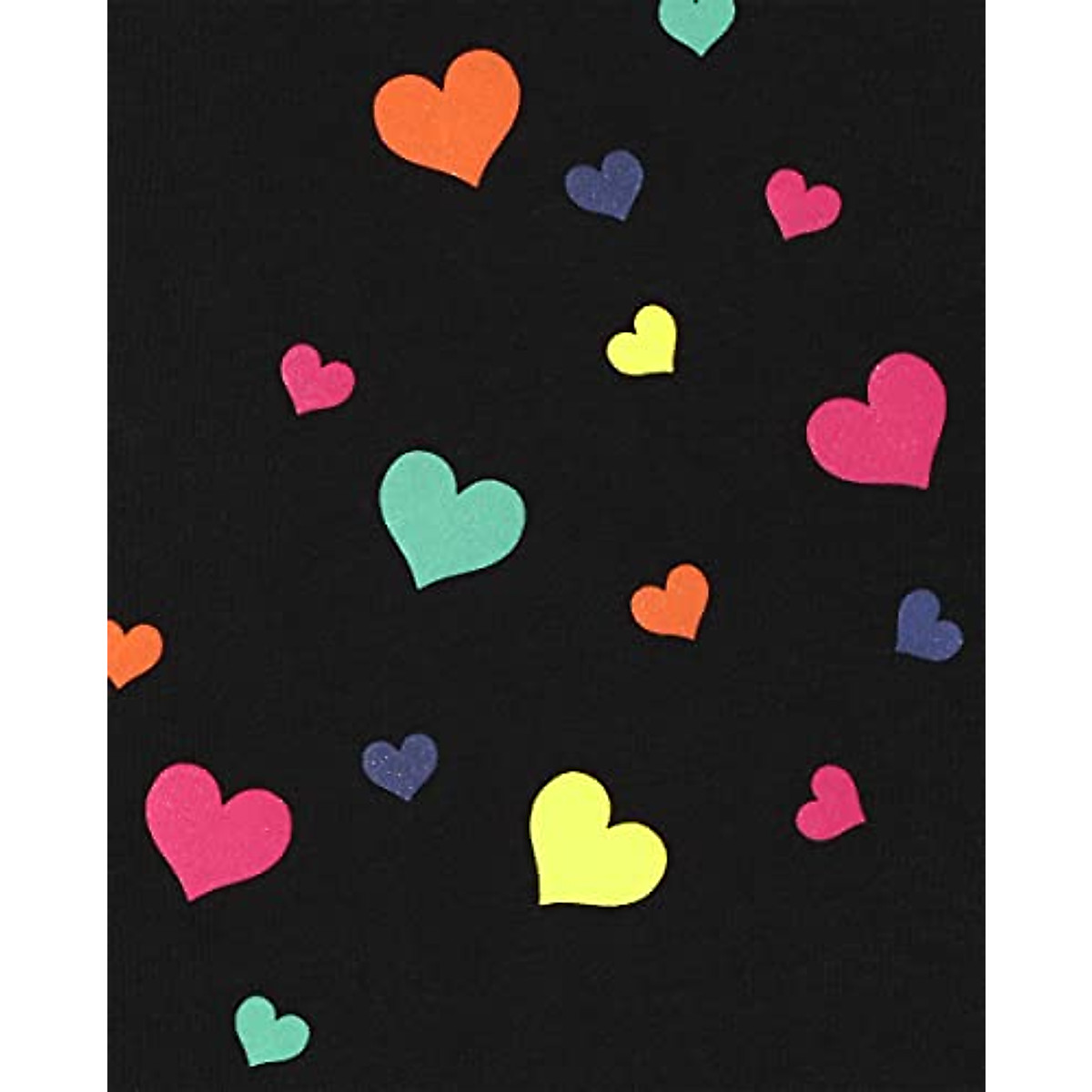 The Children's Place baby girls The Children's Place and Toddler Long Sleeve Sweatshirt Knit Pants 2-piece Sets Leggings, Black, 12-18 Months US