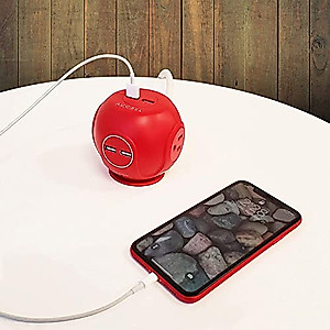 Accell Power Cutie - Compact Surge Protector with 3 Tamper Resistant 540J Surge Protected AC outlets and 4 USB-A Charging Ports, 6ft Cord, Yellow (D080B-049E)