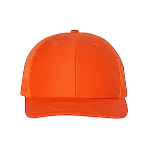 Richardson Snapback Trucker Cap Adjustable Orange