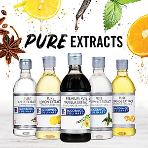 McCormick Culinary Pure Anise Extract, 16 fl oz - One 16 Fluid Ounce Bottle of Anise Extract for Baking, Subtle Licorice Flavor for Cookies, Cakes and More