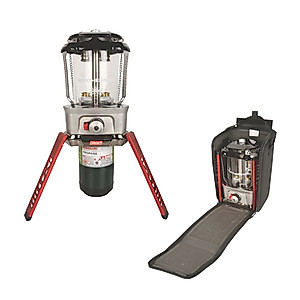 Coleman Signature Northern Nova Propane Lantern, Red/Silver 2000023099