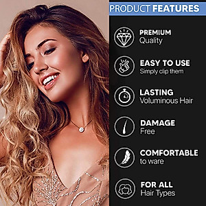 Volumizing Hair Root Clip Hair clips for women Instant Hair clip Naturally Fluffy Hair Styling Curly Tool Roller Wave Magic Salon Hair Root Clip Wave Fluffy Hair Root Curler curler clips (Orange)