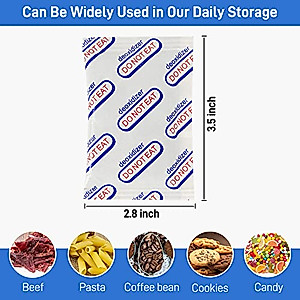 VXYW 20 Packets 6000cc Individually Wrapped Oxygen Absorbers for Long-term Food Storage Large Food Grade O2 Absorbers for Gallon Mylar Bags Glass Jars