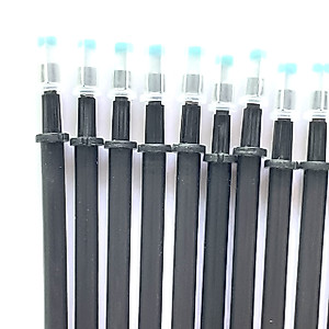 sencoo 24 Pack Erasable Black Gel Pens Replace Refills Cartoon Office Pen Refill