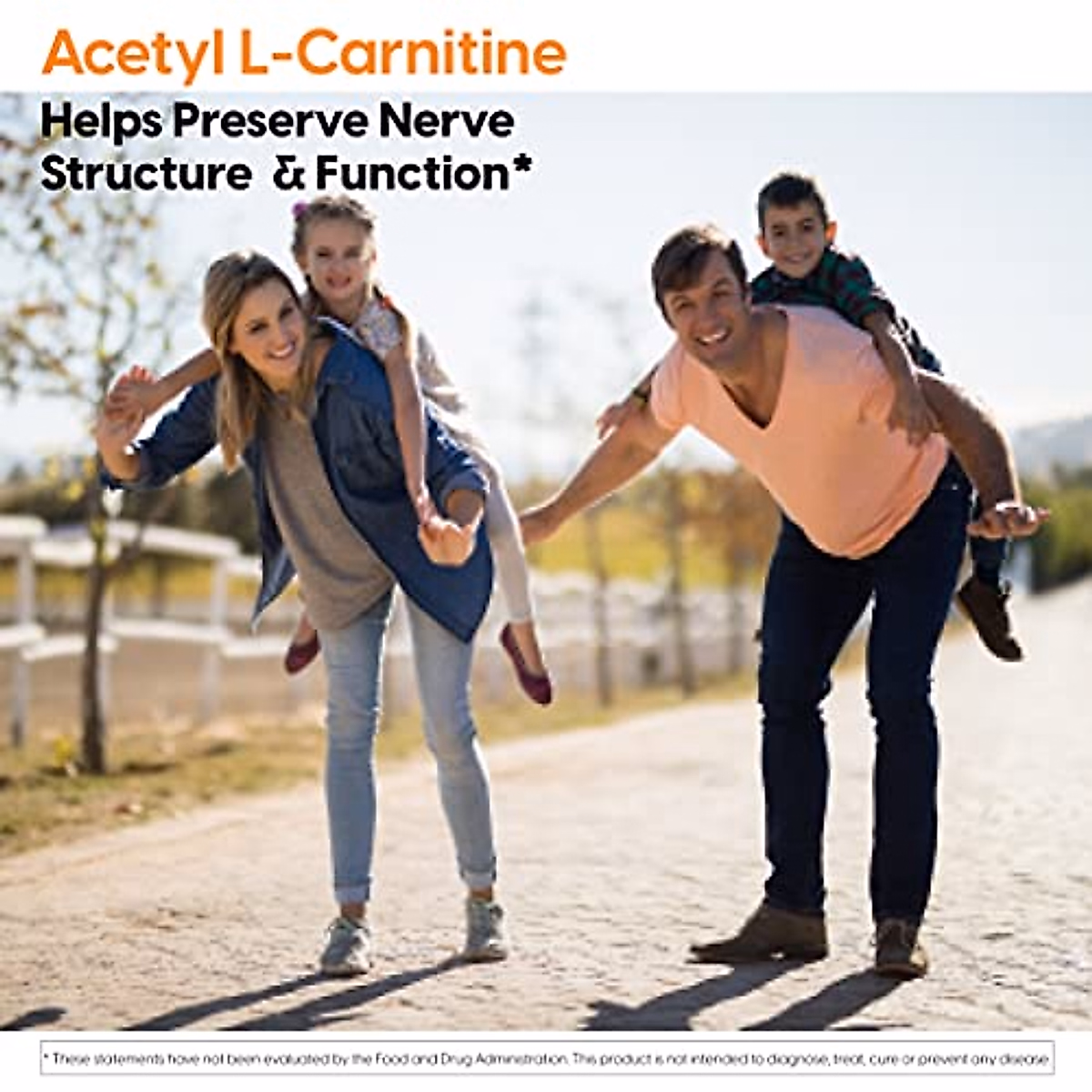 Doctor's Best Acetyl L-Carnitine, Help Boost Energy Production, Support Memory/Focus, Mood, Non-GMO, Vegan, Gluten Free, 120 Count (Pack of 1) (DRB-00152)