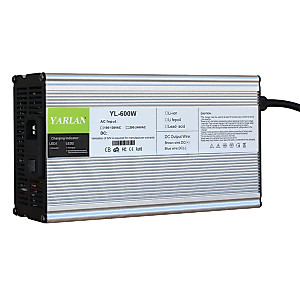 54.6V 10A Charger 48V Li-ion Battery Smart Charger 48V lithium battery charger Golf charger Scooter charger Electric car charger Used for 13S 48V Lithium Lipo Battery Pack