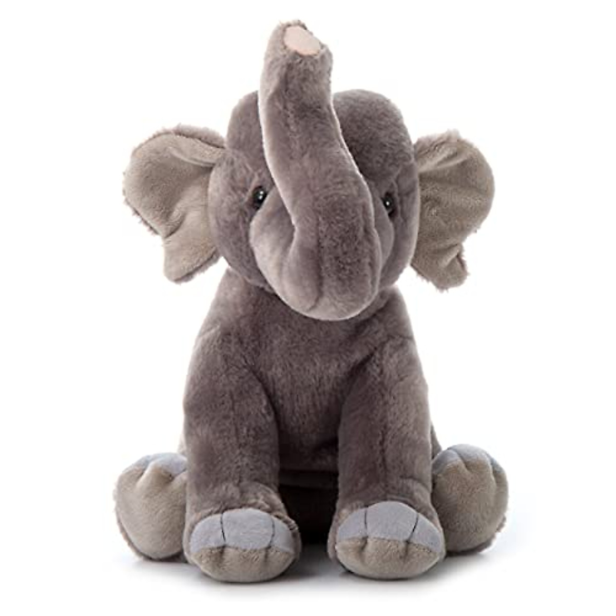 The Petting Zoo Asian Elephant Stuffed Animal, Gifts for Kids, Wild Onez Zoo Animals, Asian Elephant Plush Toy 12 inches