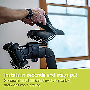 Delta Cycle & Home HexAir Peloton Seat Cushion - Instant Response, Pressure Reducing HexAir Grid Technology - Not Padded Gel - Bicycle Seat Cushion for Road, Mountain, and All Indoor Exercise Bikes