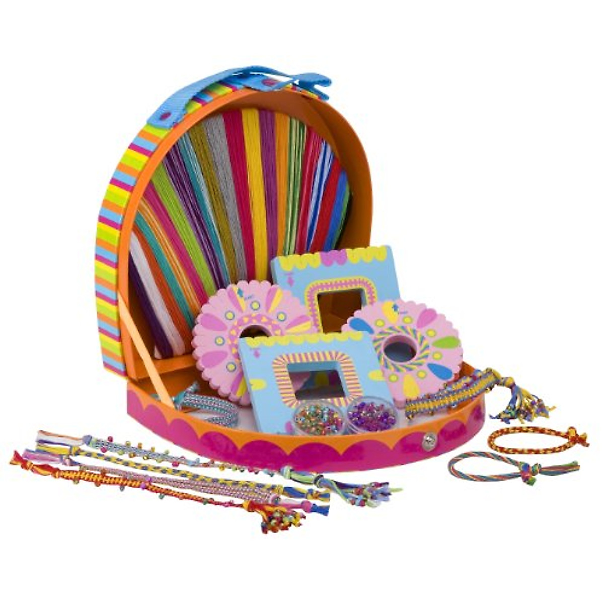 Alex DIY Friends Forever Bracelet Kit Kids Art and Craft Activity