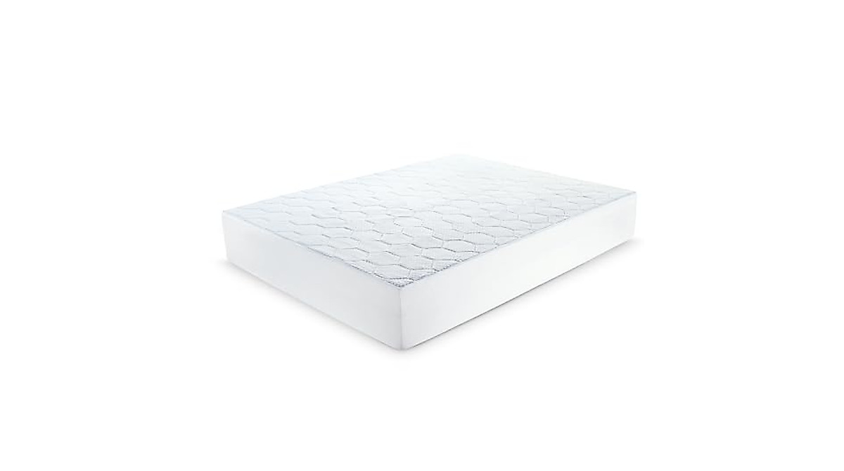 Vibe Cooling Quilted Memory Foam Mattress Pad - King Size