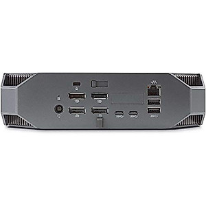 HP Z2 Mini G3 Workstation Home and Business Desktop Space Gray (Intel Xeon E3-1225 v5 4-Core, 16GB RAM, 512GB PCIe SSD, NVIDIA Quadro M620, 4xUSB 3.0, 4 Display Port (DP), Win 10 Pro) (Renewed)