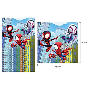 Spider Superhero Birthday Decorations Napkins 20pcs