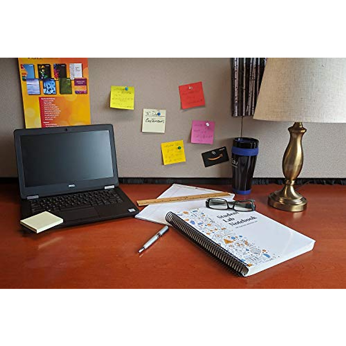 Student Lab Notebook (100 duplicate page sets): grid-based carbonless sheets with smooth coil spiral binding