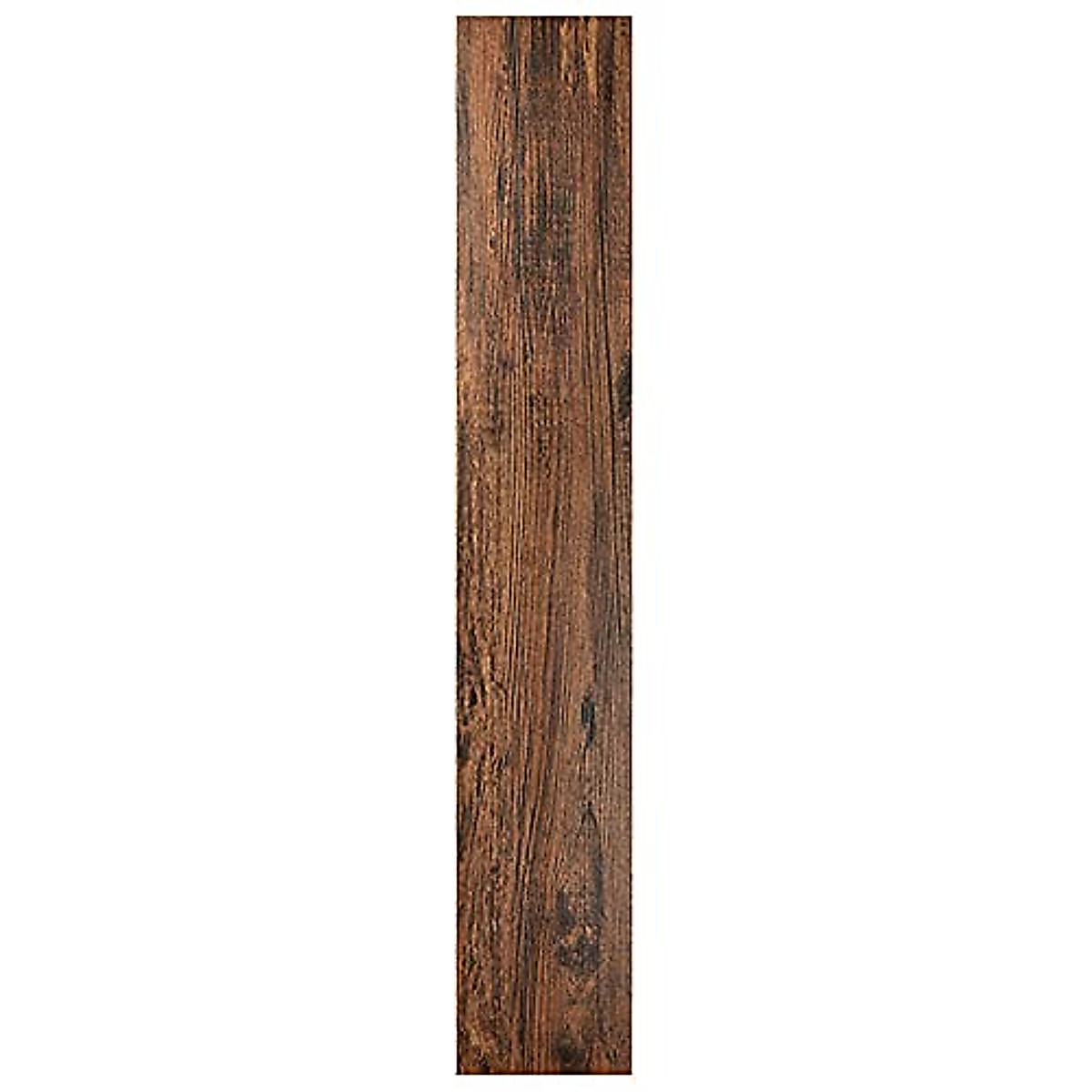 Tivoli II Self Adhesive Vinyl Floor Planks, 10 Pack - 6" x 36", Mahogany - Peel & Stick, DIY Flooring - Natural Wood Grain Feel for Kitchen, Dining Room & Bedrooms by Achim Home Decor