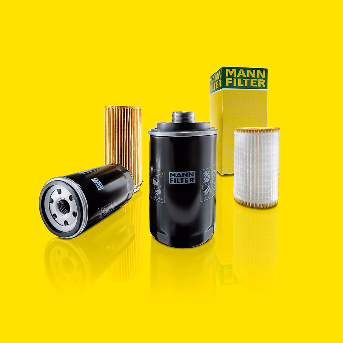 Mann Filter Mann-Filter W 719/36 Spin-on Oil Filter