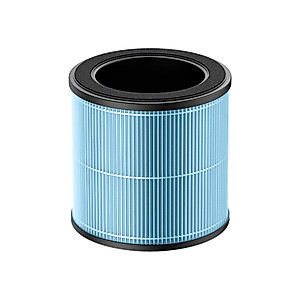 Homvana H201 Air Purifier Replacement Filter, 3-in-1 True HEPA, High-Efficiency Activated Carbon 1 Pack