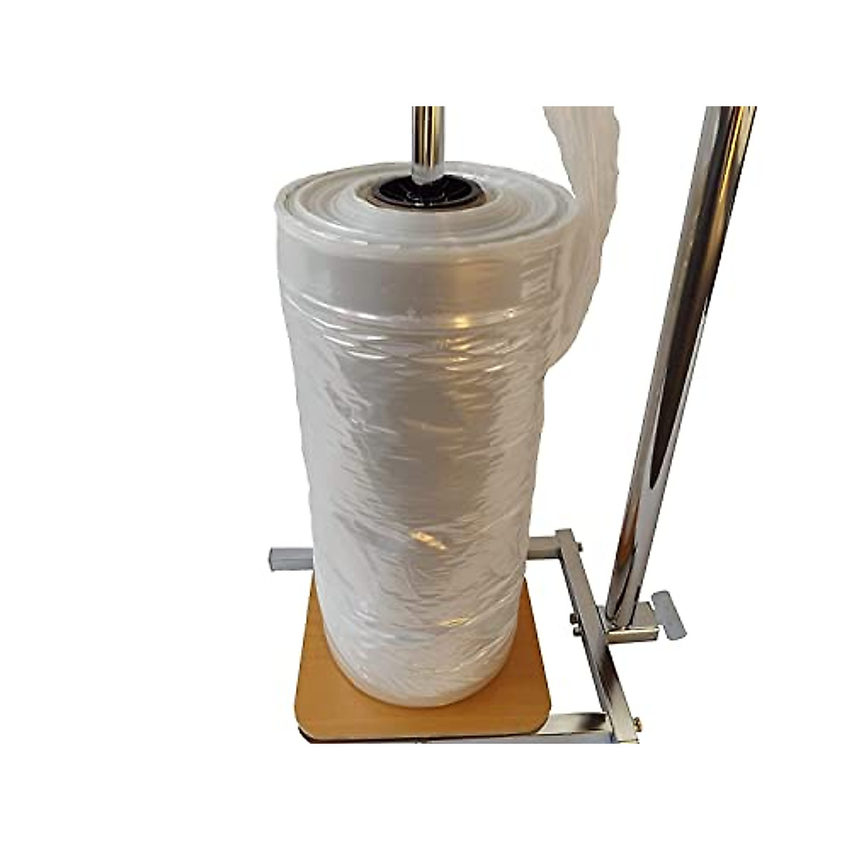 NAHANCO NTP372, Perforated Plastic Garment Bags On A Roll, Opening At Top, 72"H -Clear (Roll of 350)