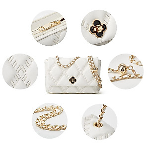 Makes Small Crossbody Bags for Women Gifts Shoulder Purses Vegan Leather Handbags with adjustable 2 Guitar Straps