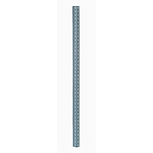 Global Industrial 3' High Angle Post, Gray, 4/Pk