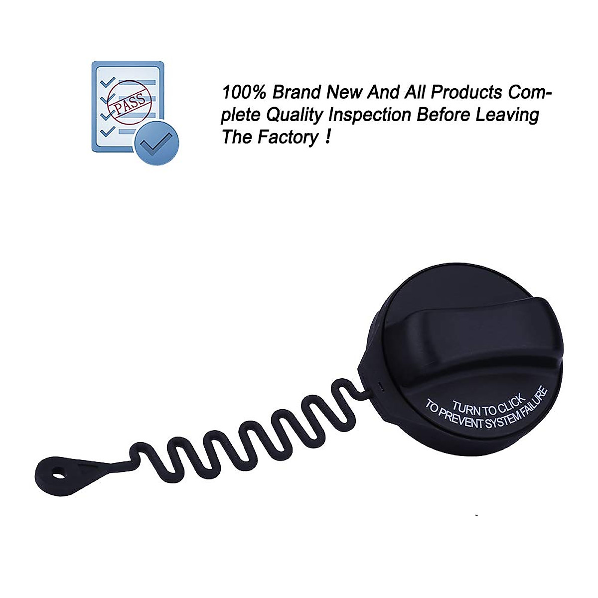 Fuel Tank Filler Cap,Gas Cap Compatible with 2004-2009 Volvo S60, 2011-2018 Volvo S60, 2007-2015 Volvo S80, 2010-2017 Volvo XC60, 2008-2016 Volvo XC70, 2003-2010 Volvo V70, And More，Replace 31392044