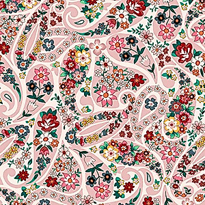 Vera Bradley Women's Fleece Travel Neck Pillow, Prairie Paisley, One Size