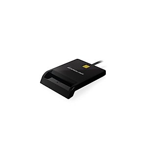 IOGEAR USB Common Access Card (CAC) Reader - EMV Level 1/ 4.1 Compliant - PC/SC version 1.0/2.0 - Class A, B, and C (5V / 3V / 1.8V) - T0, T1 Protocol - Compatible MS USB-CCID Driver - GSR212