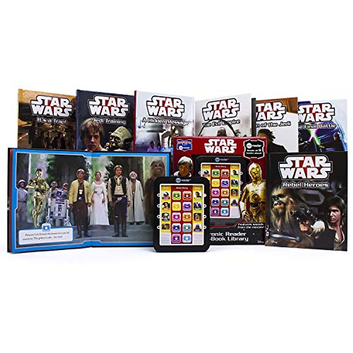 Star Wars Saga Original Trilogy - Me Reader Electronic Reader and 8-Book Library - PI Kids