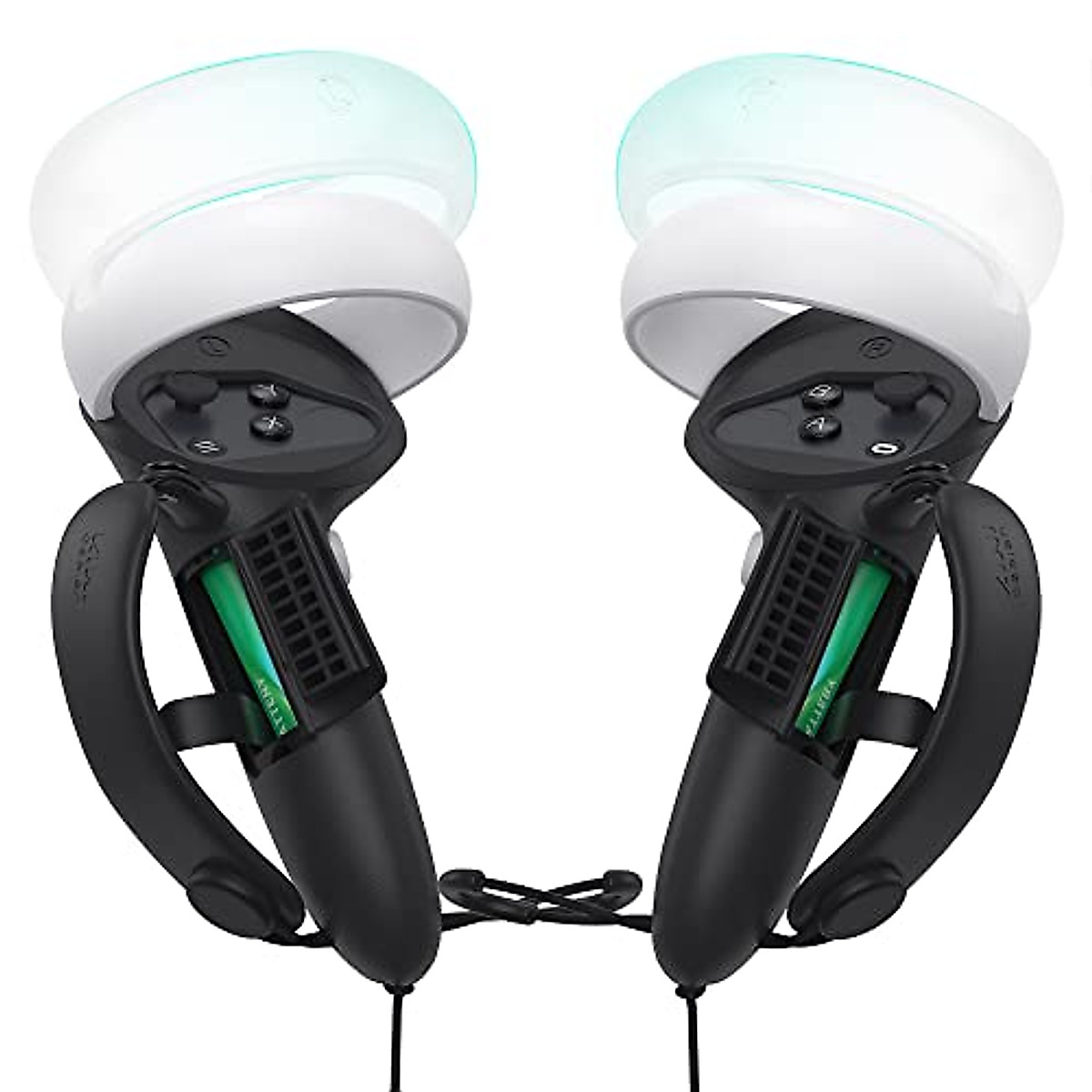 KIWI design Controller Extend Grips and VR Weight Controller Fitness Accessories Compatible with Quest 2