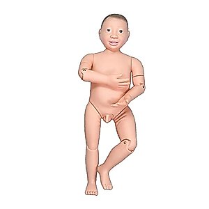 KH66ZKY Infant Care Model - Manikin Training Model - Training Room Teaching Model Doll Medical Educational Training Aid, 80cm/31.4inch,Male