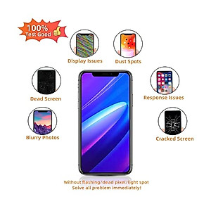 iPhone 12/12 Pro Screen Replacement Kit, LCD Cellular Glass Display Repair Digitizer 6.1 inch Touch Screen with Repair Kit + Screen Protector