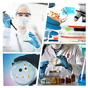 United Scientific 10 Pack Sterile Thick Plastic Petri Dishes with Lid, 90mm Dia x 15mm, Designed for use in Laboratories, Home, and Classrooms