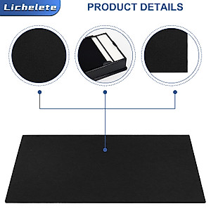 HAPF600 HEPA Filter Replacement for Holmes HAPF600 Air Puri-fier, 4 HEPA Filter + Carbon Pre-filters, Part#HAPF600 HAPF600D HAPF600D-U2 HAP615 HAP625 HAP650 HAP725 HAP750