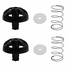 KOLEOLL 2 Pack Coffee Maker Brew Basket Stop Valve Kit 112435-000-000 185774-000-000 Compatible with Hamilton Beach Coffee Makers 990117900 990237500