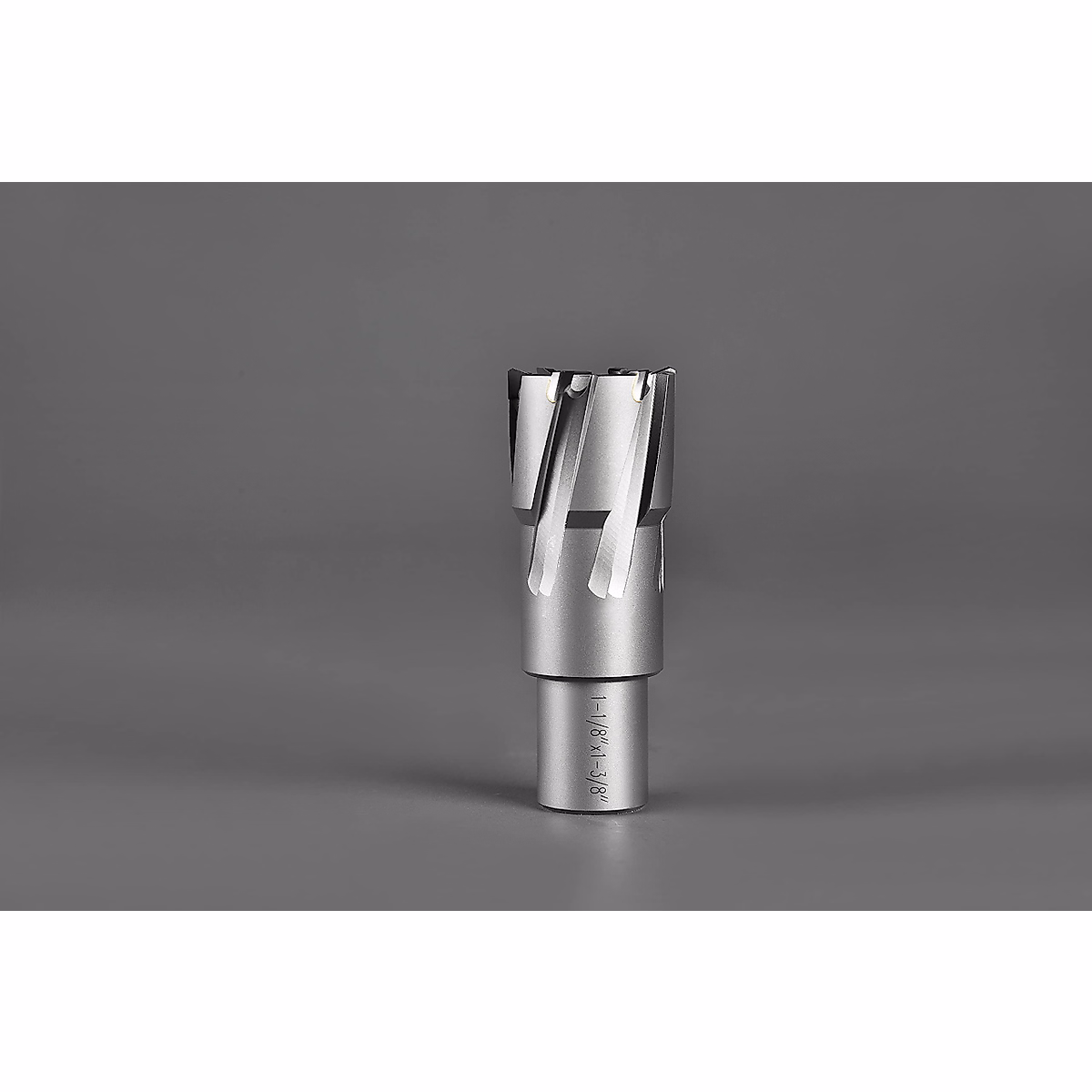 Annular Cutter Set Carbide TCT 13 pcs JESTUOUS 3/4 Inch Weldon Shank 1-3/8 Cutting Depth and Cutting Diameter from 1/2 to 1-1/8 Two Flat Bit for Drill Press with 2 Pilot Pins