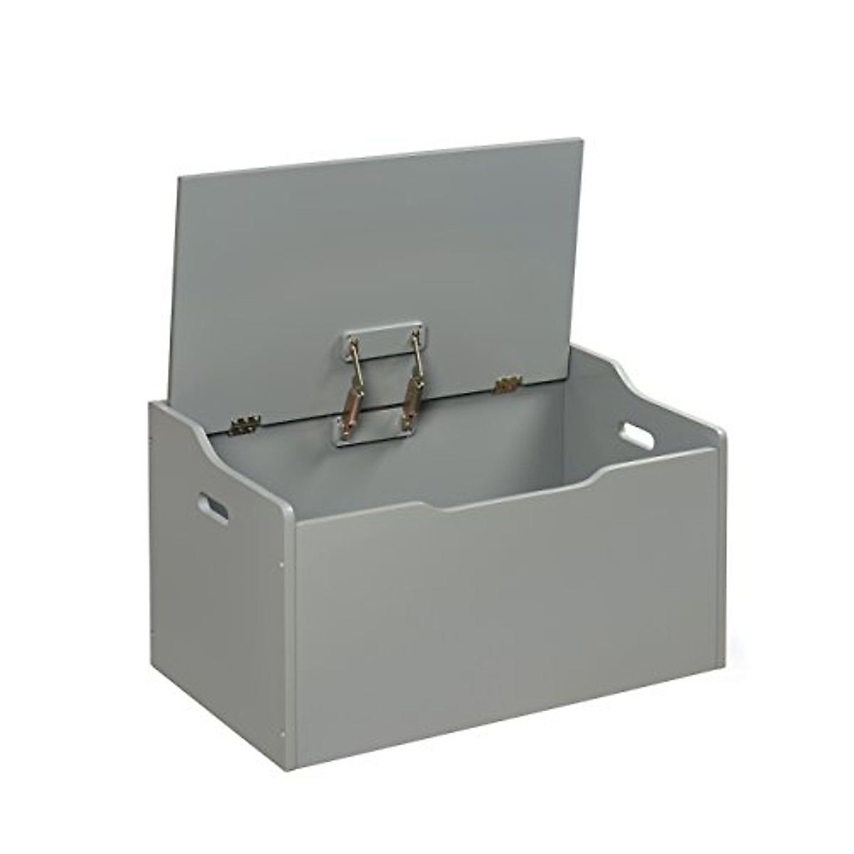 Lift Top Bench Seat Wooden Toy Box with Safety Hinge