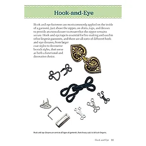 Pocket Guide to Fasteners: Understanding Buttons, Snaps, Zippers, Velcro, and More (Landauer) Techniques, Tools, and Answers to Your Questions about Hook and Eye Closures, Vintage Clasps, and More