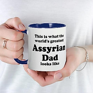 CafePress Assyrian Dad Looks Like Mug Ceramic Coffee Mug, Tea Cup 11 oz