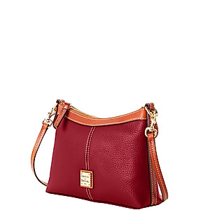 Dooney & Bourke Handbag, Pebble Grain Crossbody Pouch - Wine