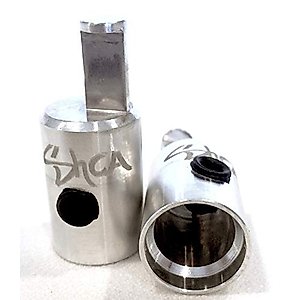 Pair of Sky High Car Audio 1/0 Gauge to 4 Gauge Amp Input Reducers