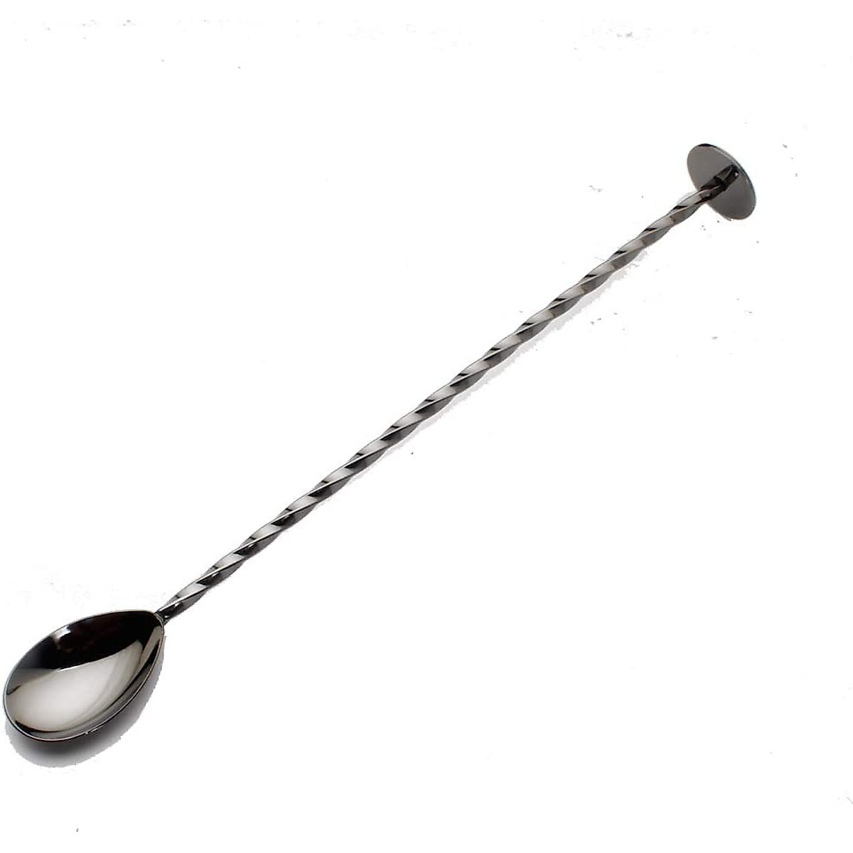 Mixing Bar Spoon 10 Inches 18/10 Stainless Steel Spiral Pattern Morphine Bartender Whiskey Cocktail Shaker Spoon