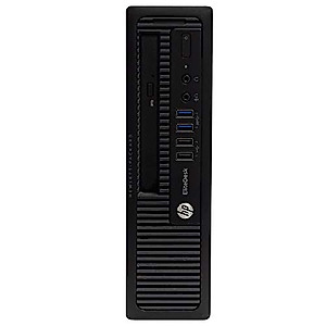 HP ProDesk Small Form Desktop Computer PC, Intel Quad Core i5-4570 up to 3.6GHz, 16GB Ram, 240GB SSD, USB WIFI, 4K Support, DP, VGA, Windows 10 Pro 64 Language Supports English/Spanish/French(Renewed)