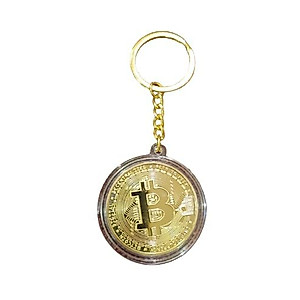 Bitcoin and bitcoin cash gold and silver crypto 4 coin deal, including a keychain for your favorite,Gold, Silver,One Size Fits All