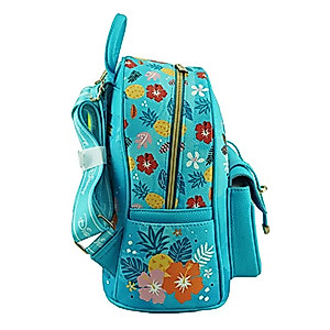 Wondapop Disney Lilo & Stitch 11" Vegan Leather Fashion Mini Backpack