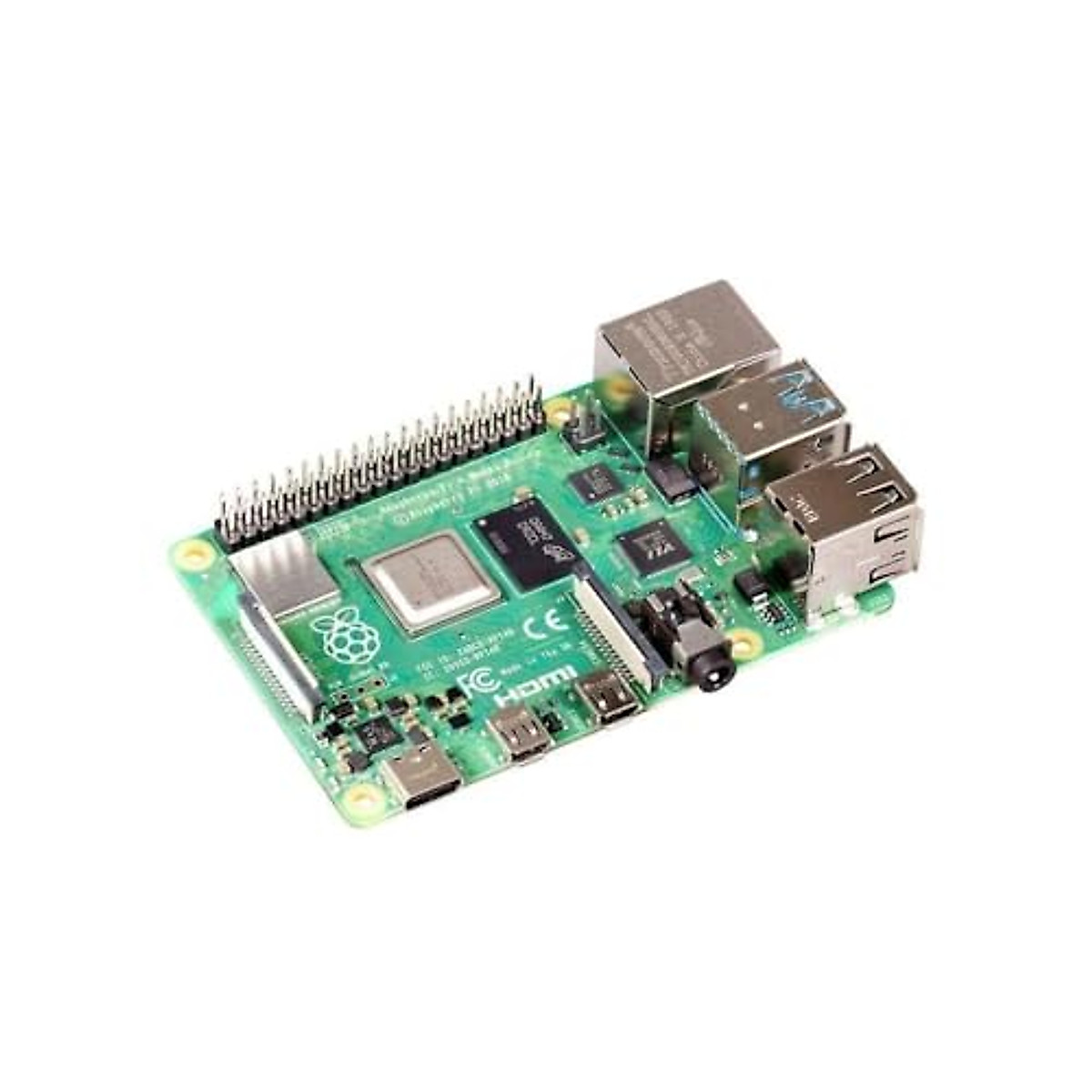 Raspberry Pi 4 Model B 2019 Quad Core 64 Bit WiFi Bluetooth (4GB)
